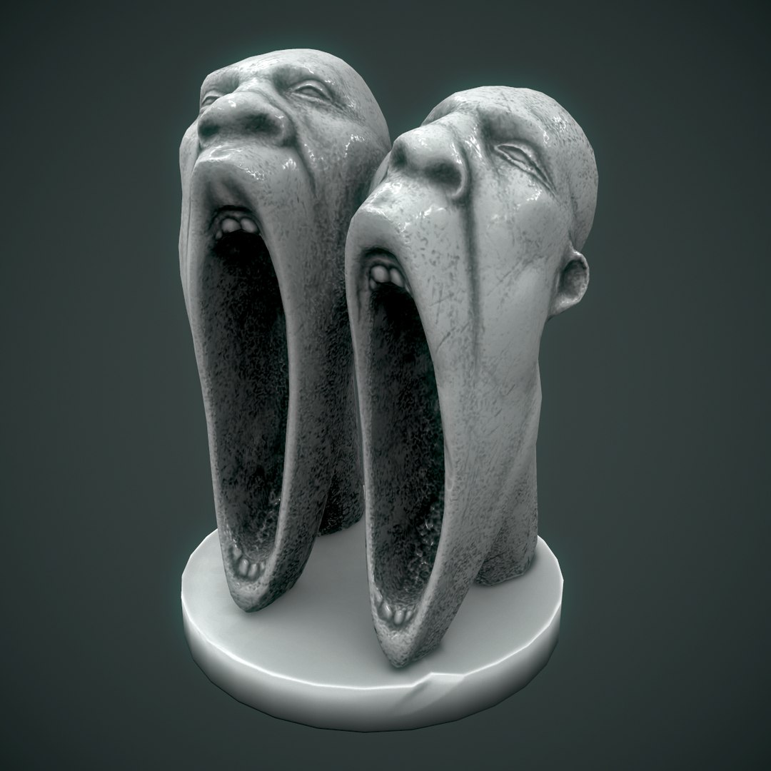 Max Decorative Creepy Heads