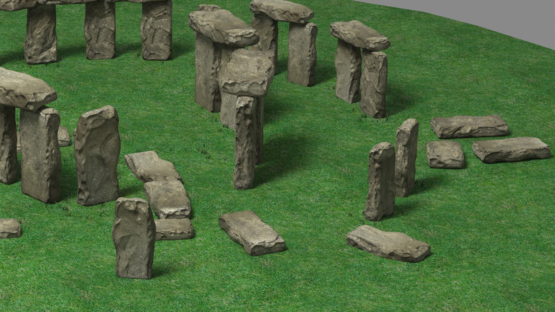 Stonehenge Model - TurboSquid 1891123