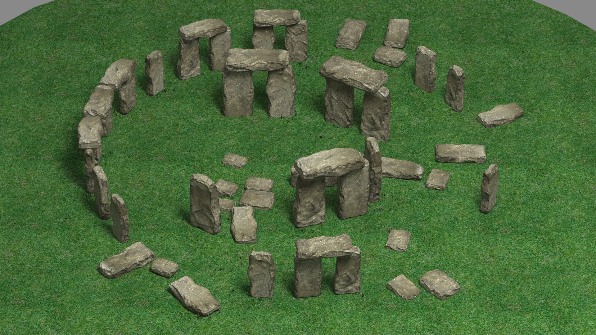 Stonehenge Model - TurboSquid 1891123