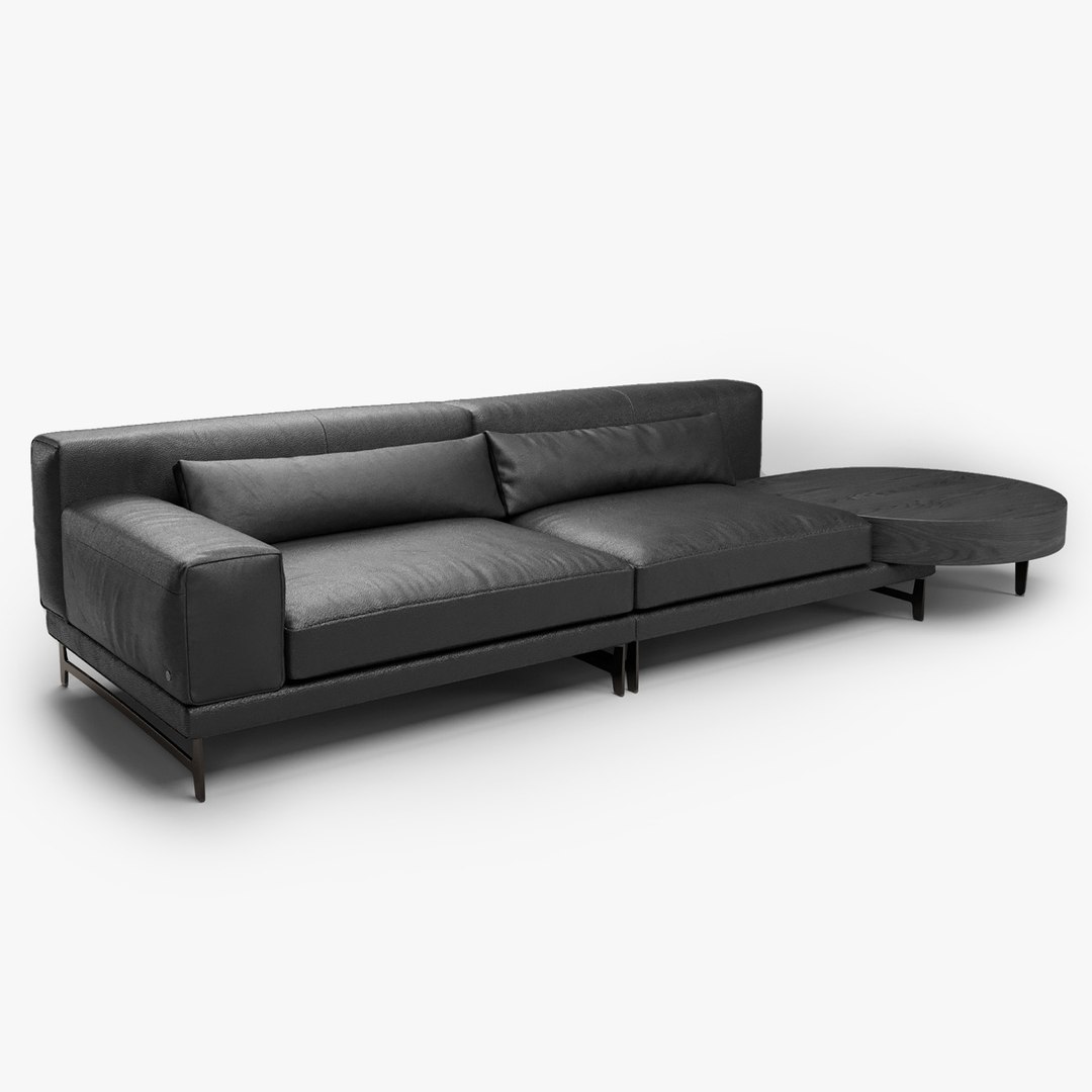 Natuzzi Italia IDO Sofa model - TurboSquid 2114535