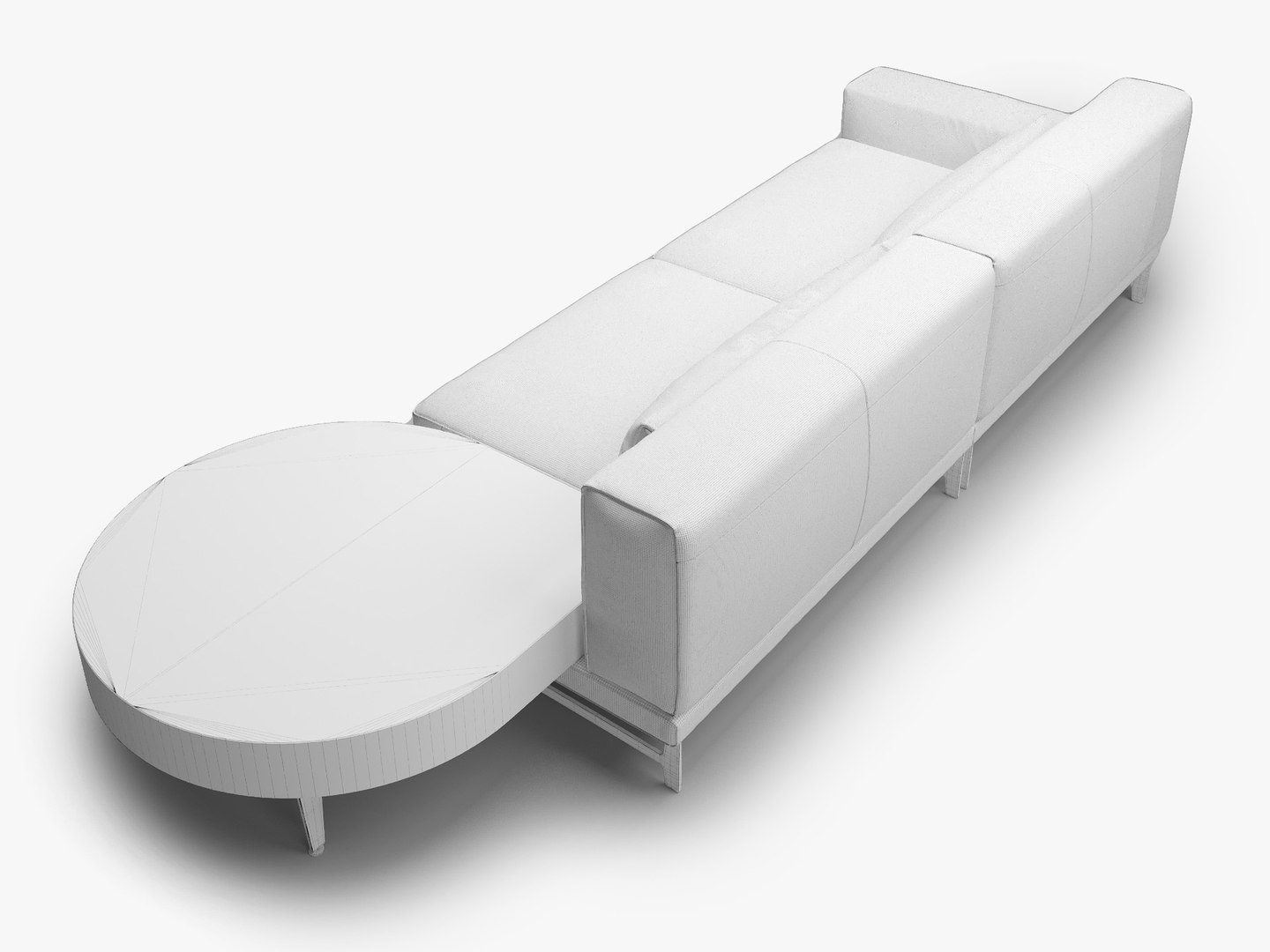 Natuzzi Italia IDO Sofa Model - TurboSquid 2114535
