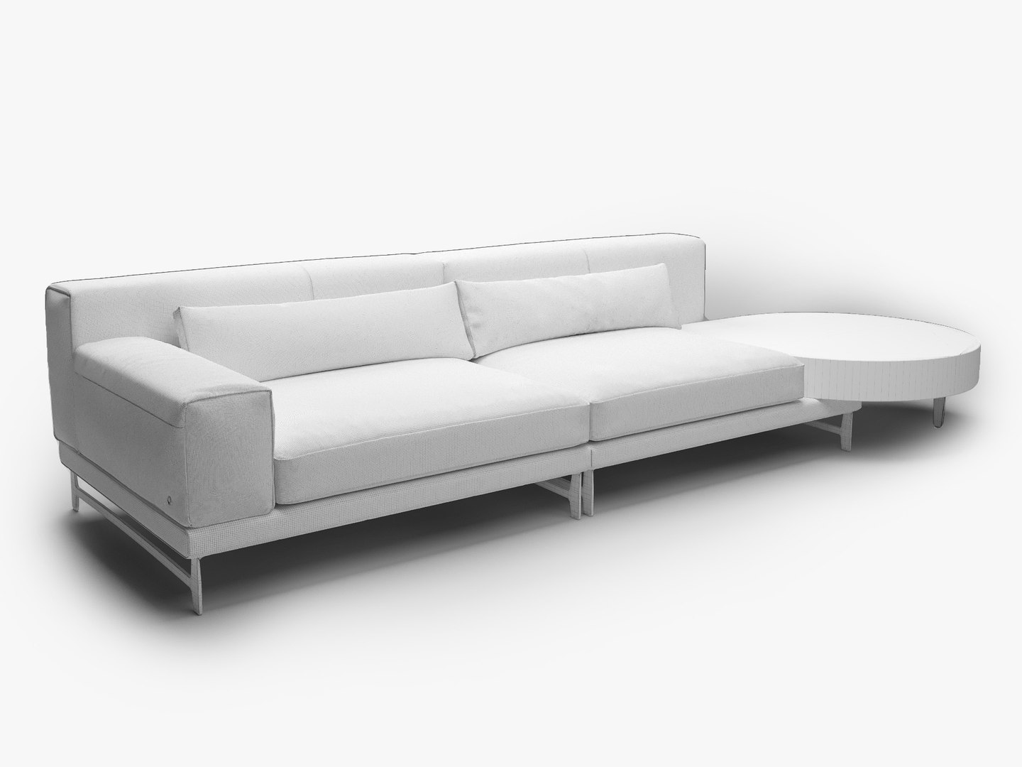 Natuzzi Italia IDO Sofa Model - TurboSquid 2114535