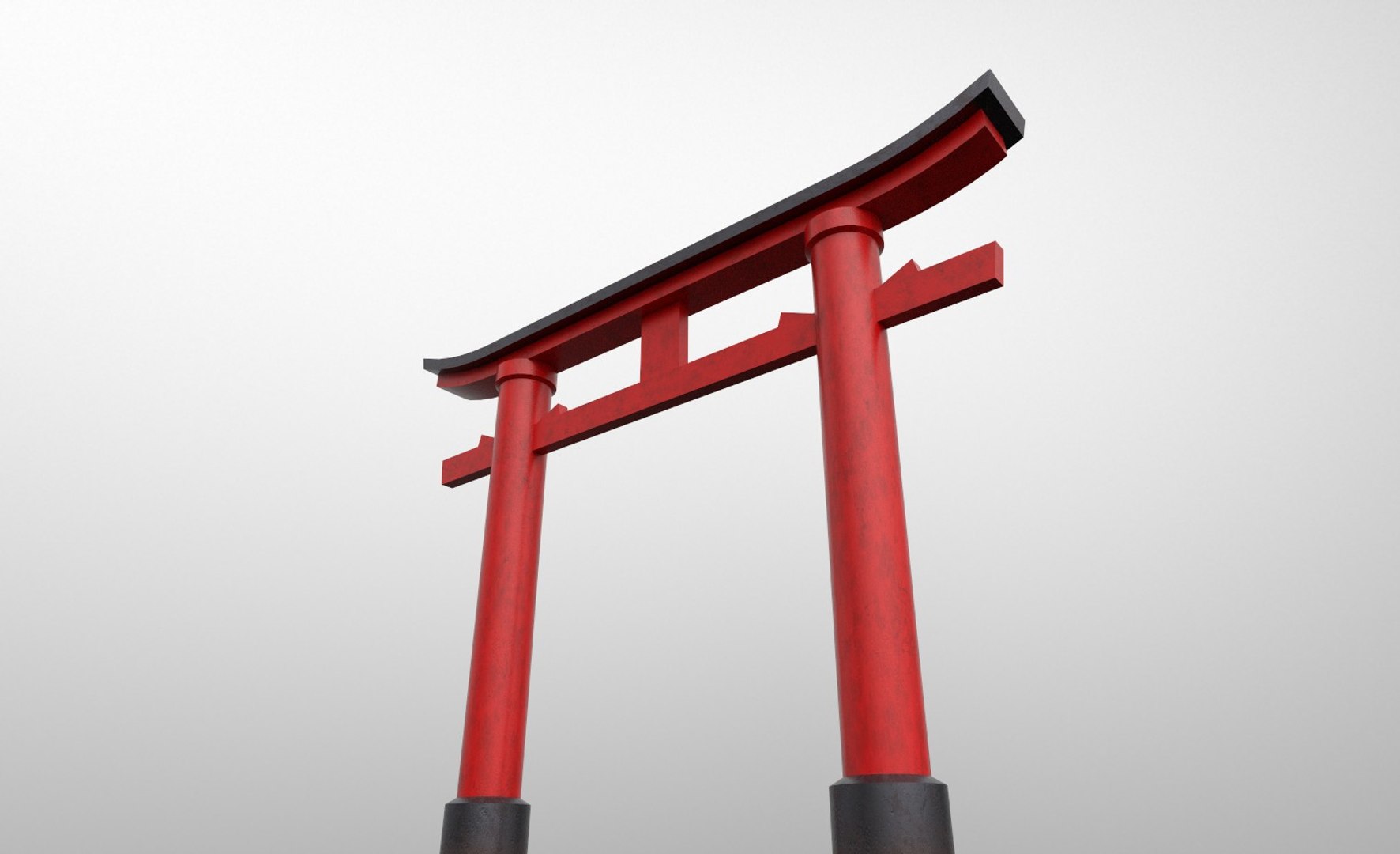 3D Japanese Torii - TurboSquid 1348816