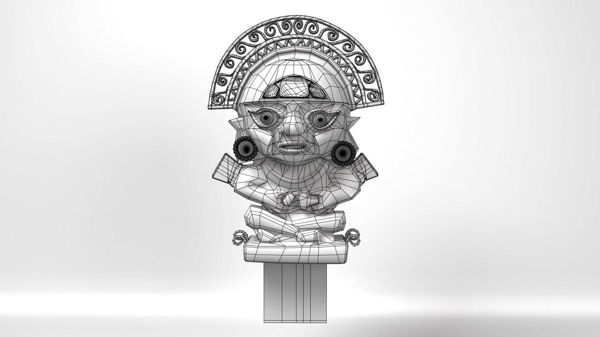 3D Model Incan Idol - TurboSquid 1514478