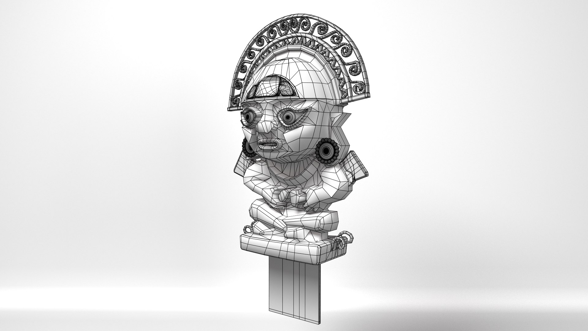 3D Model Incan Idol - TurboSquid 1514478