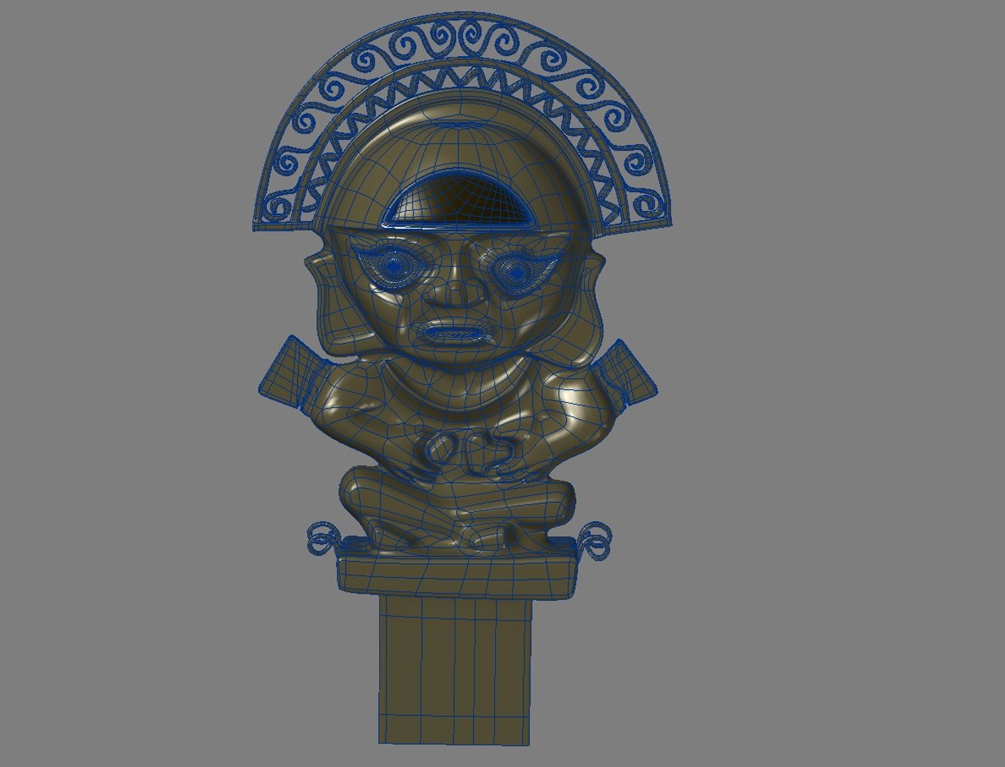 3D Model Incan Idol - TurboSquid 1514478