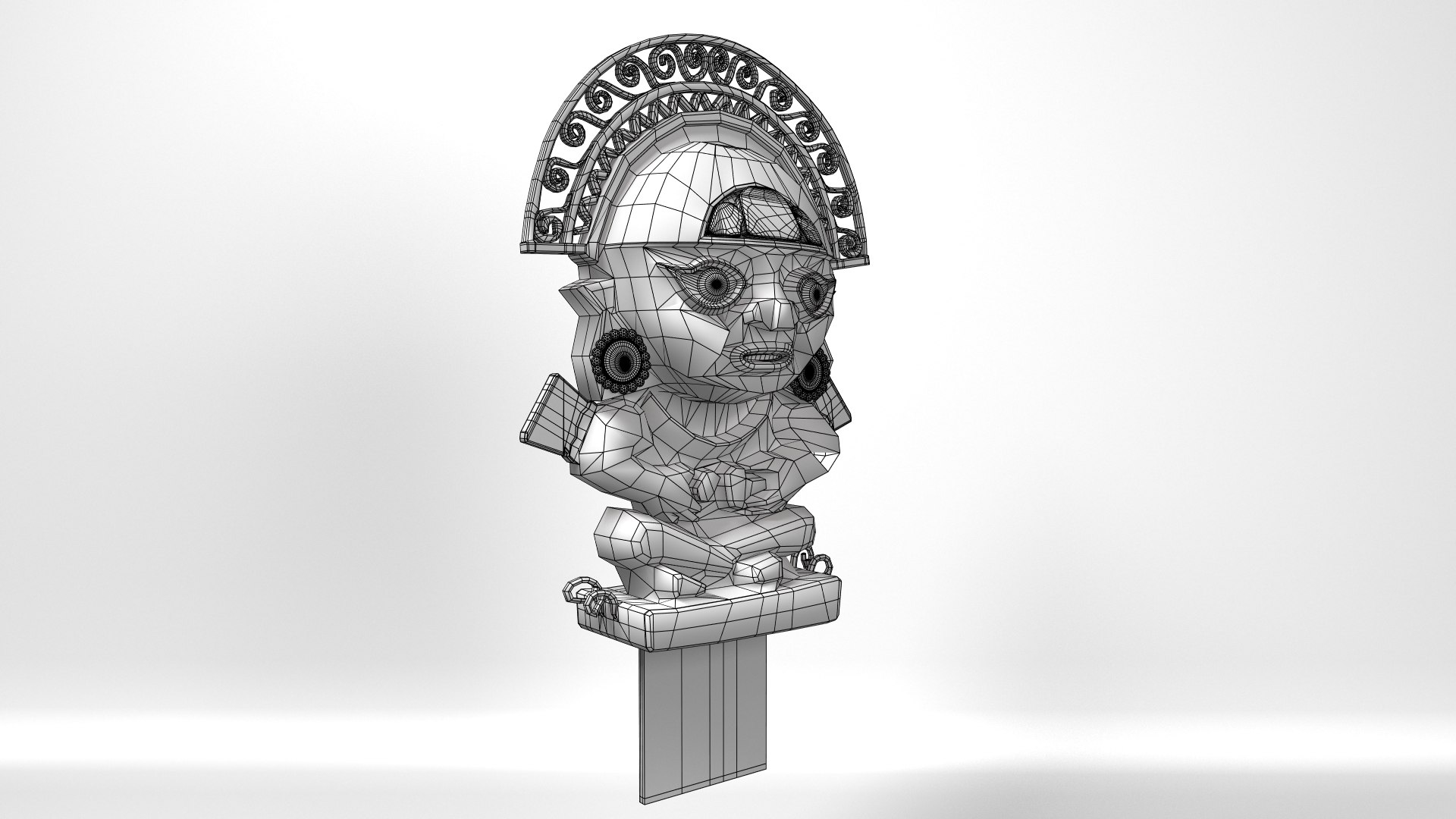 3D Model Incan Idol - TurboSquid 1514478