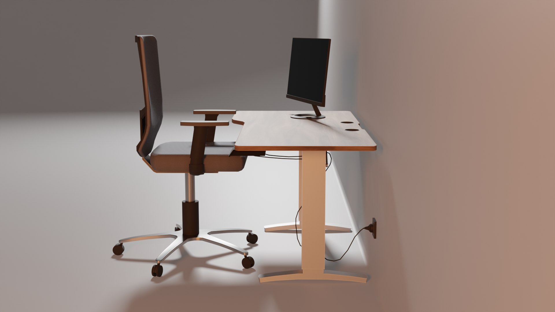 Office Workplace 3D Model - TurboSquid 2249714