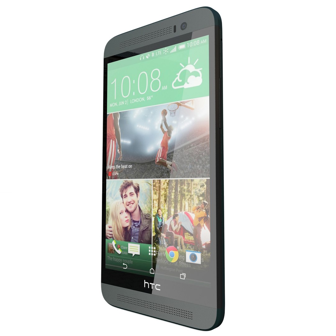 max realistic htc e8 gray