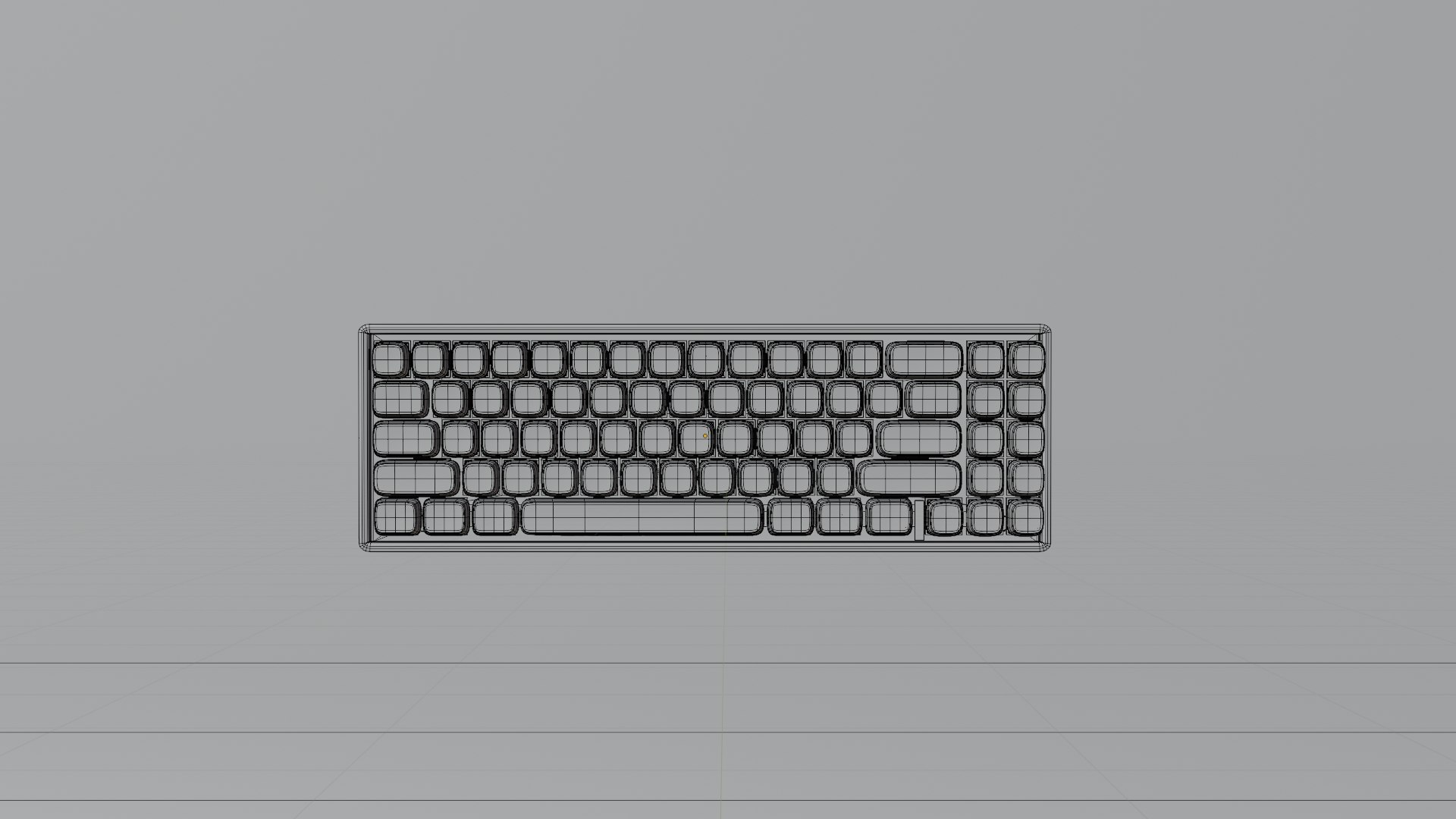 3D Model Mechanical Standard Keyboard - TurboSquid 2146480