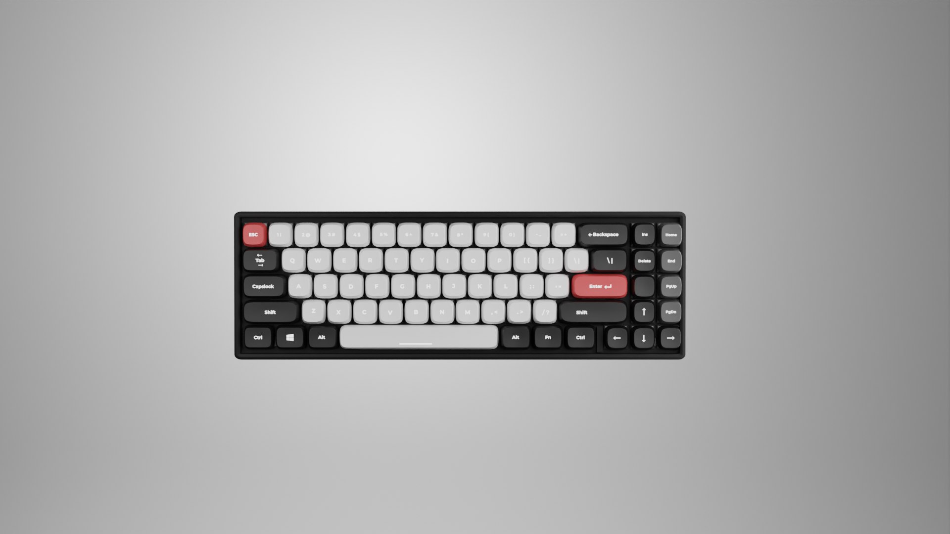 3D Model Mechanical Standard Keyboard - TurboSquid 2146480