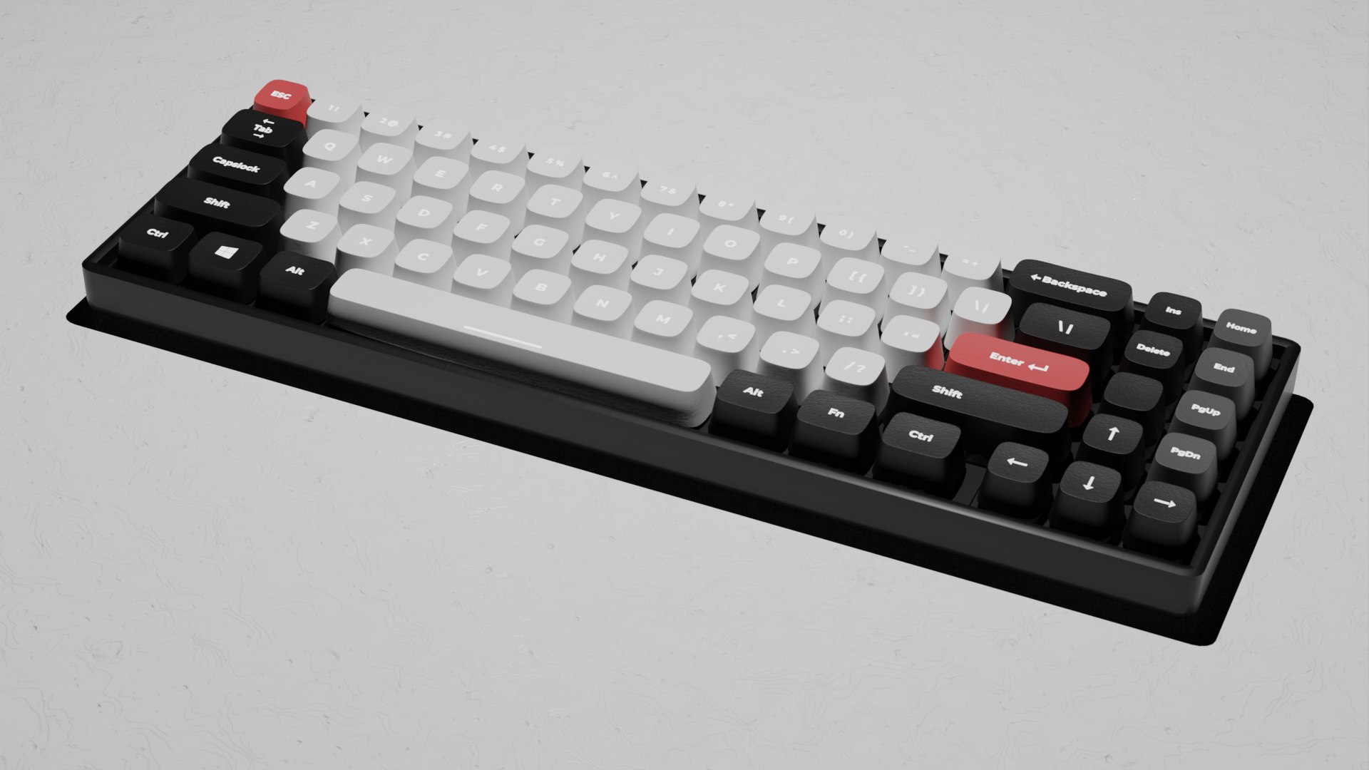 3D Model Mechanical Standard Keyboard - TurboSquid 2146480