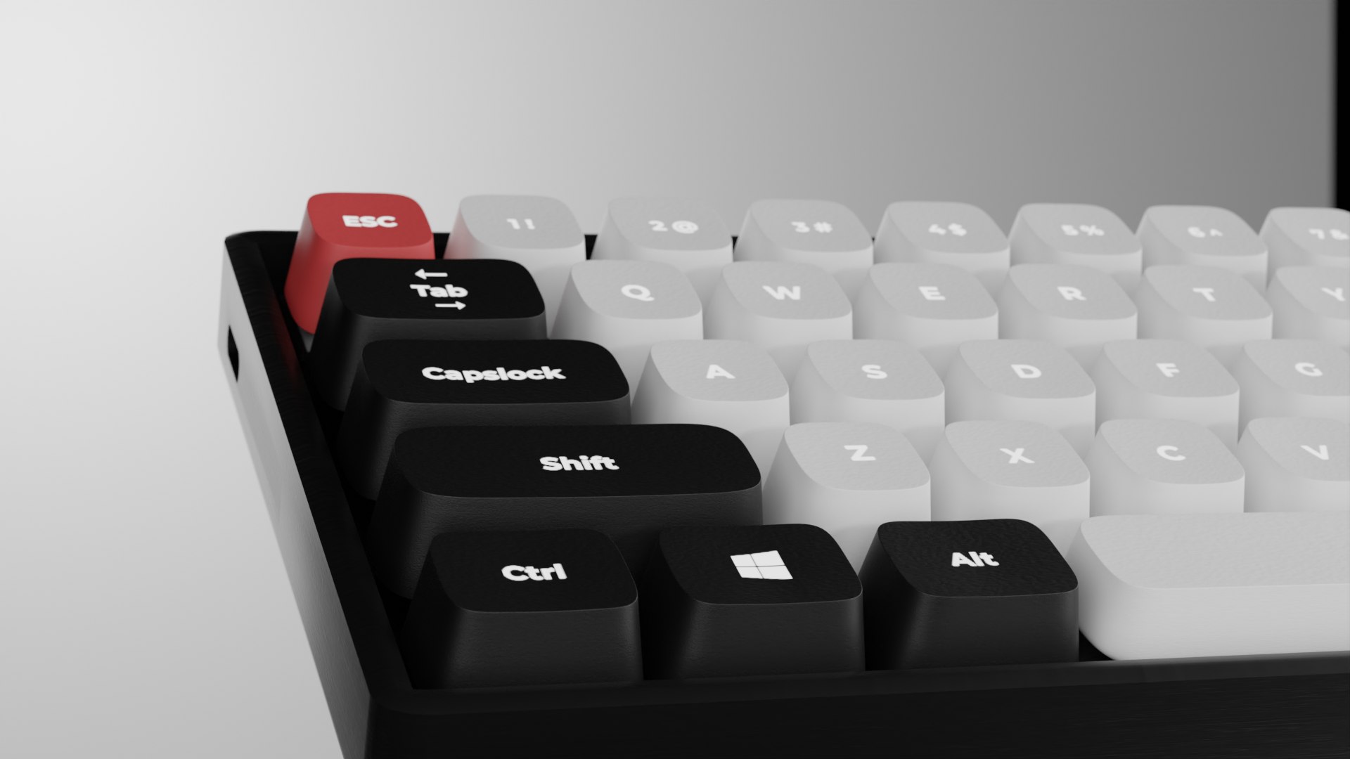 3D Model Mechanical Standard Keyboard - TurboSquid 2146480