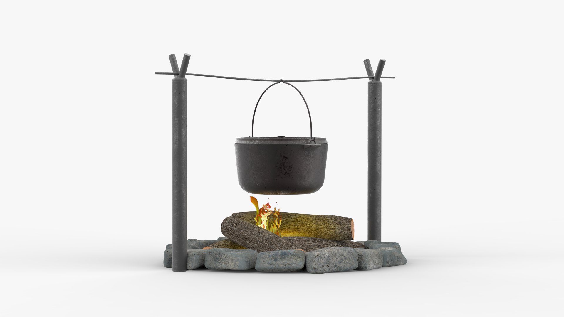 Campfire 3D - TurboSquid 2156174