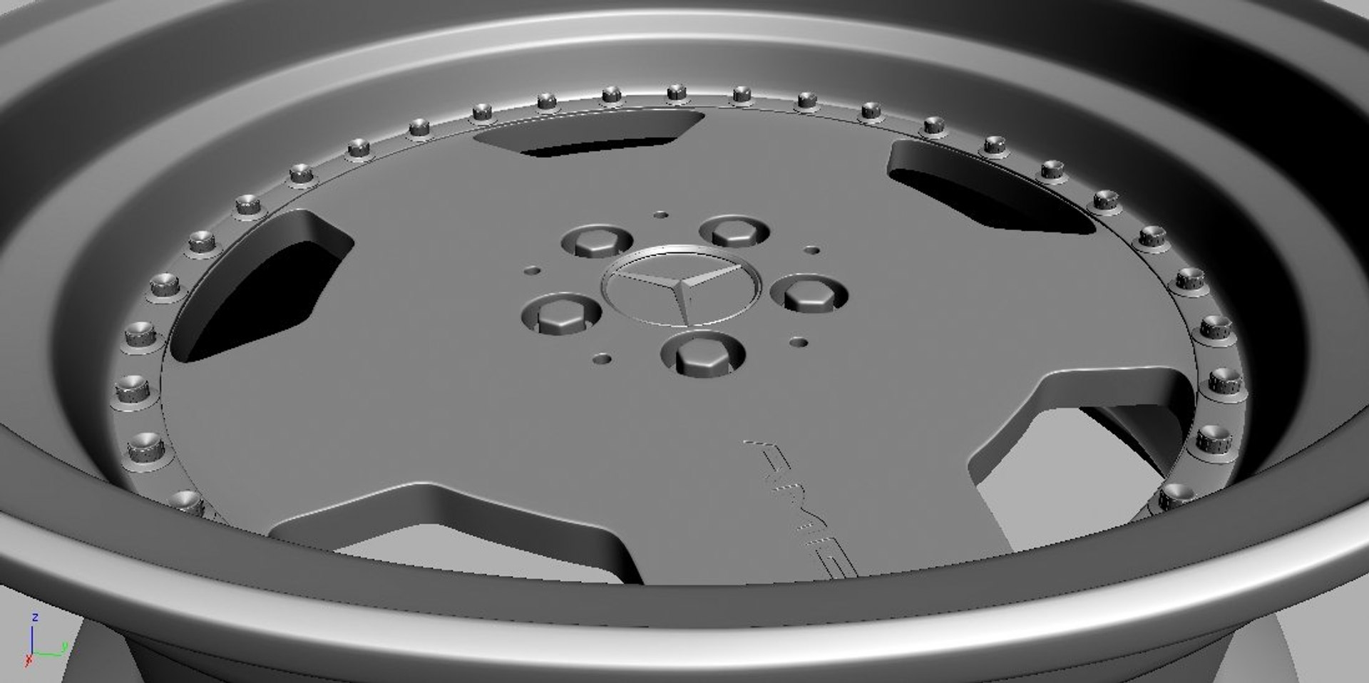 Amg Monoblock 3d Model