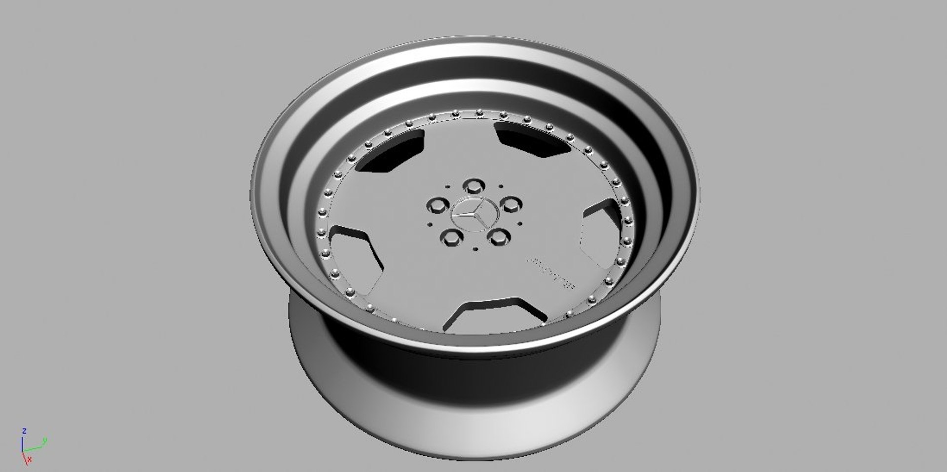 Amg Monoblock 3d Model