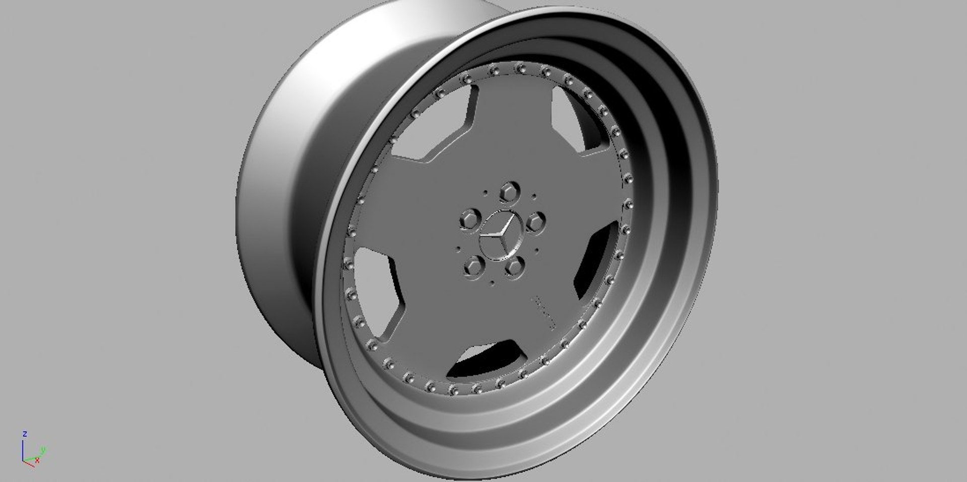 Amg Monoblock 3d Model