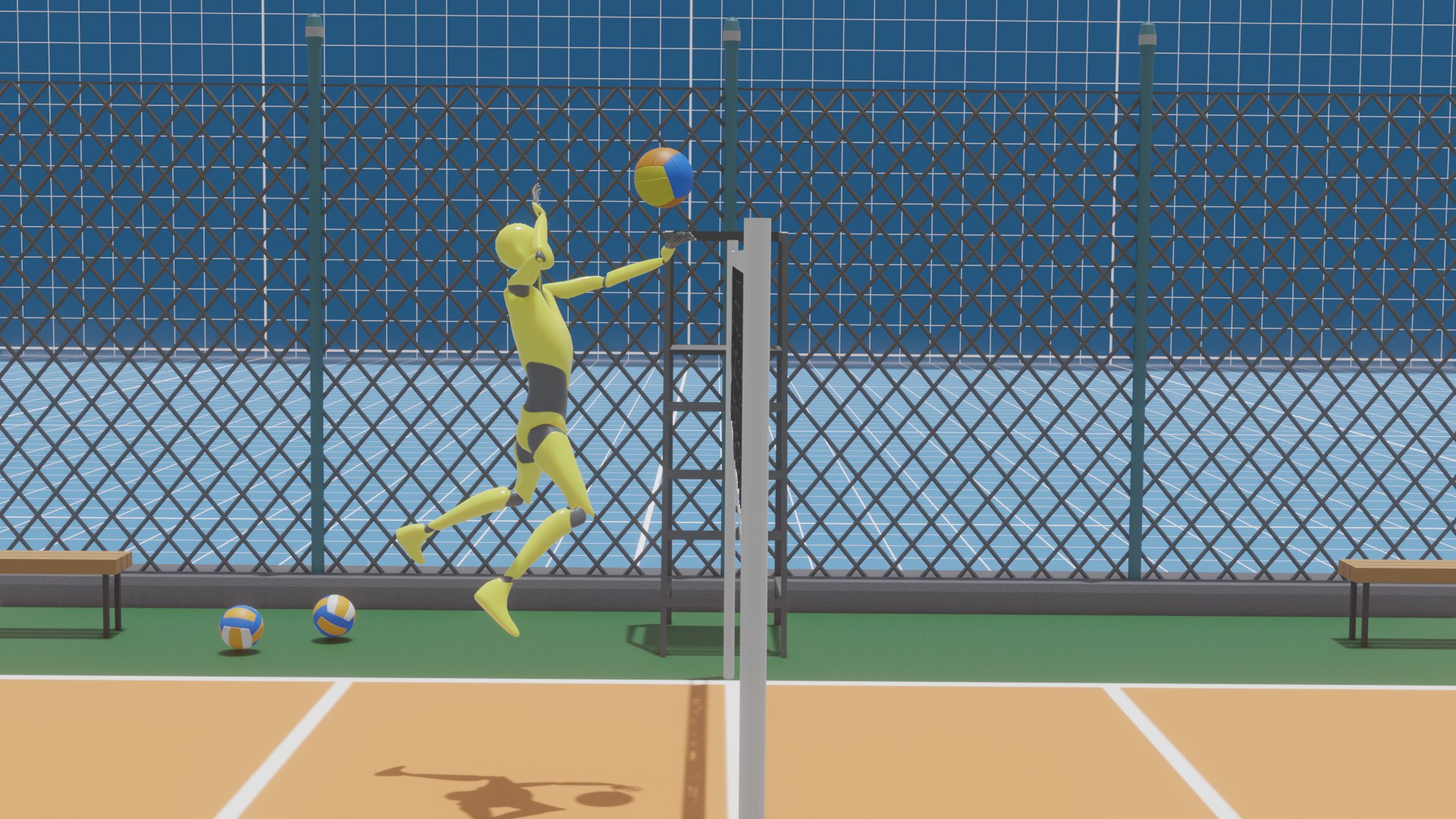 3D Model Volley-ball Animations - Motion Cast14 Vol1 - TurboSquid 1991591