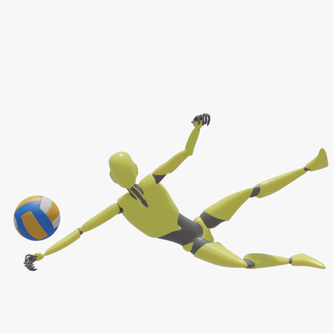 3D Model Volley-ball Animations - Motion Cast14 Vol1 - TurboSquid 1991591