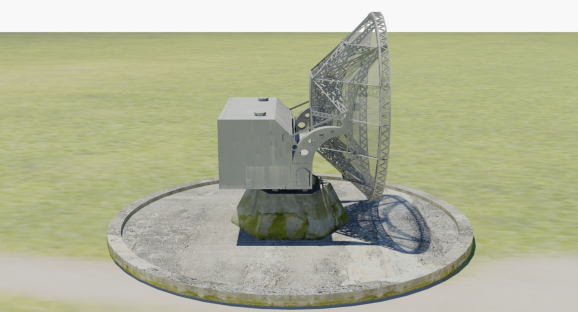 3D Model Wrzburg Radar German Army - TurboSquid 1378782