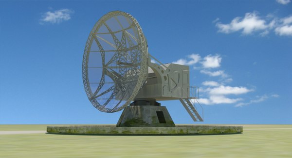 3D model wrzburg radar german army - TurboSquid 1378782