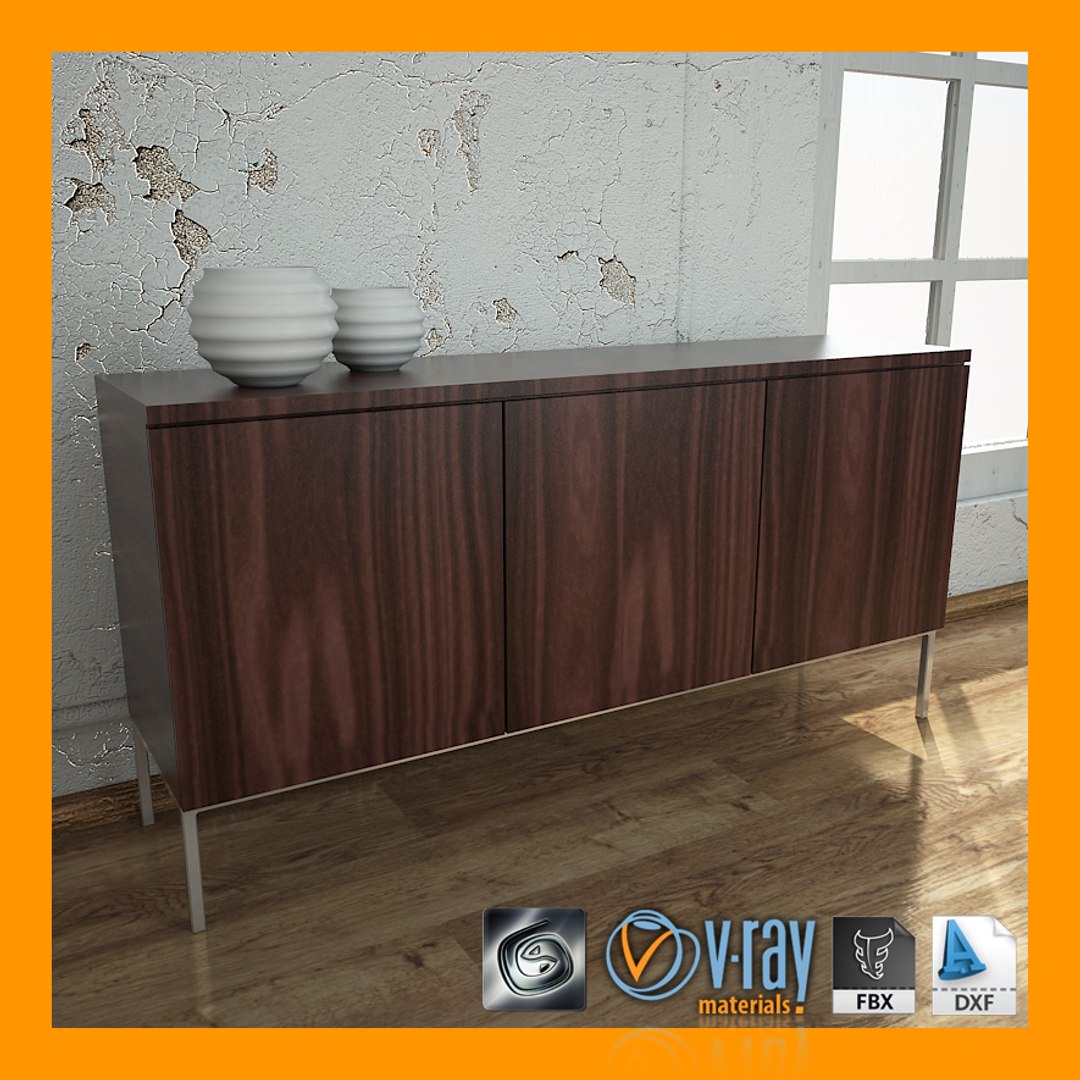 3d Cabinet V-ray Model