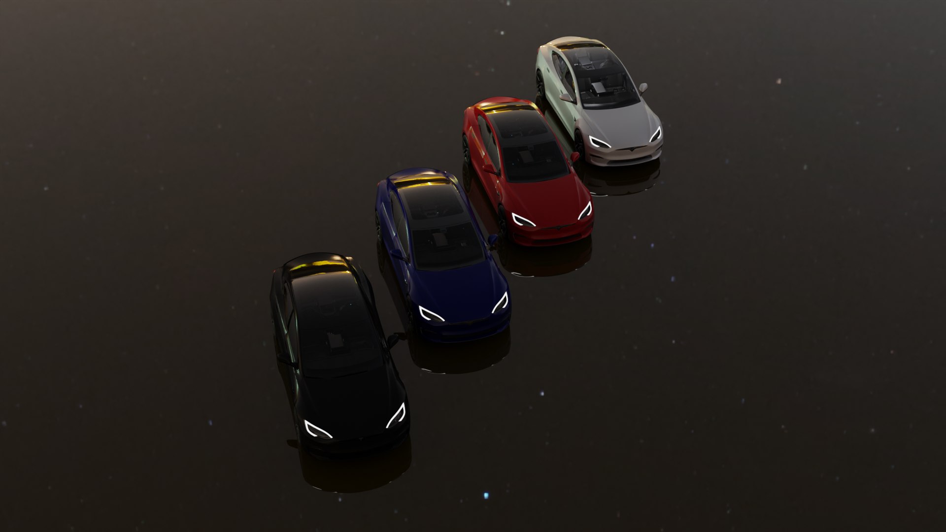 2022 Tesla Model S Plaid P100D 3D Model - TurboSquid 1943896