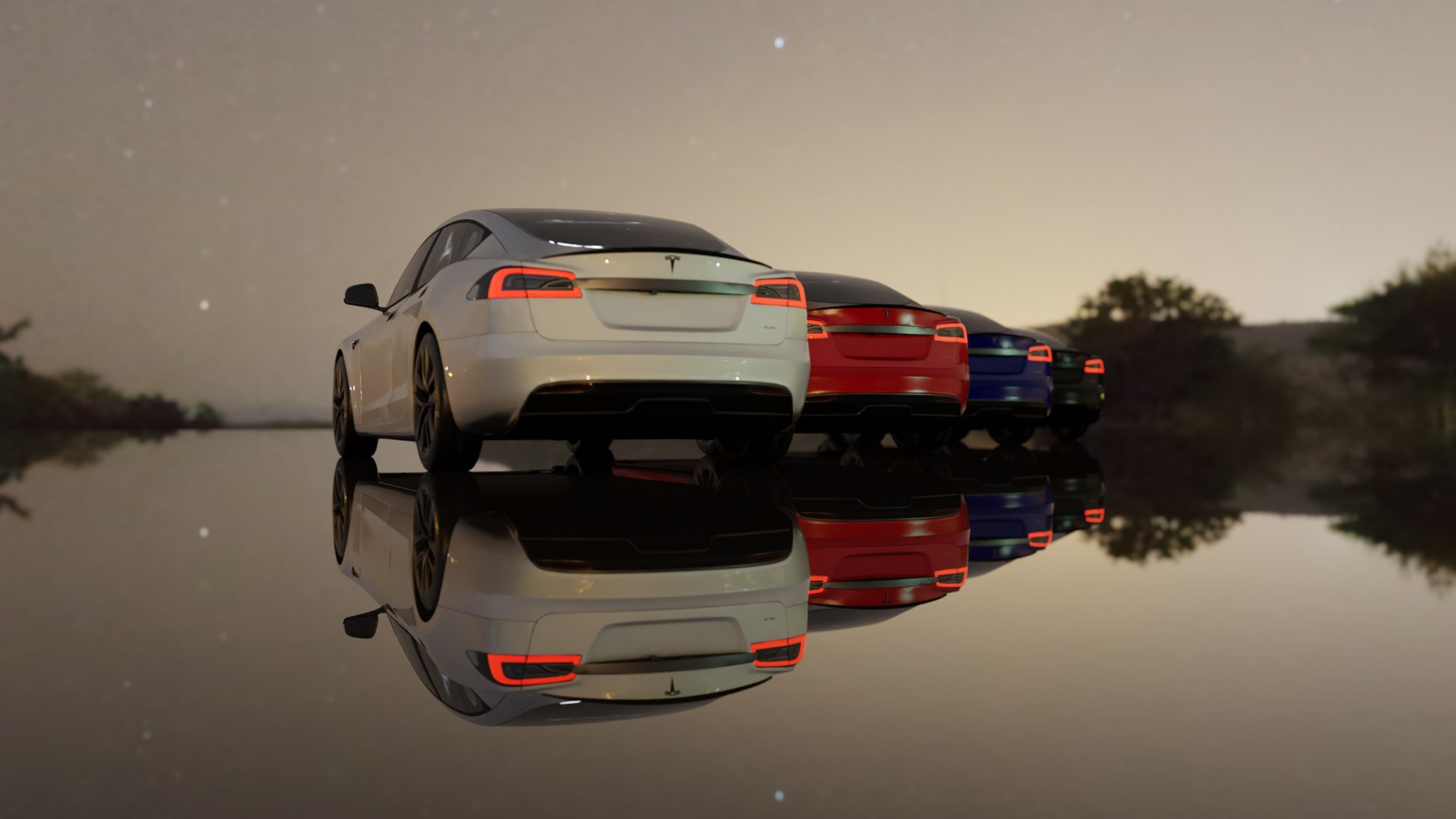 2022 Tesla Model S Plaid P100D 3D Model - TurboSquid 1943896