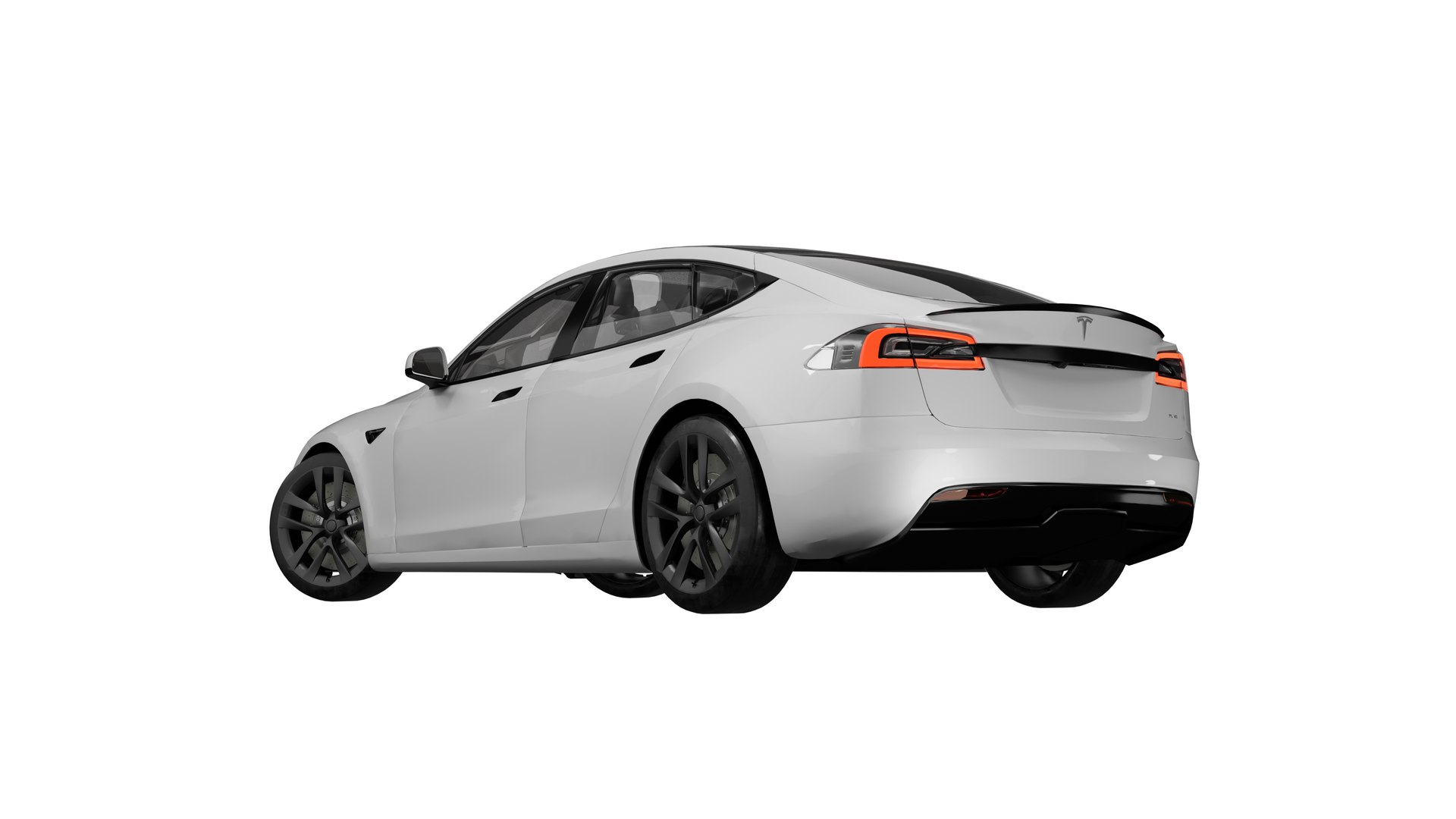 2022 Tesla Model S Plaid P100D 3D Model - TurboSquid 1943896
