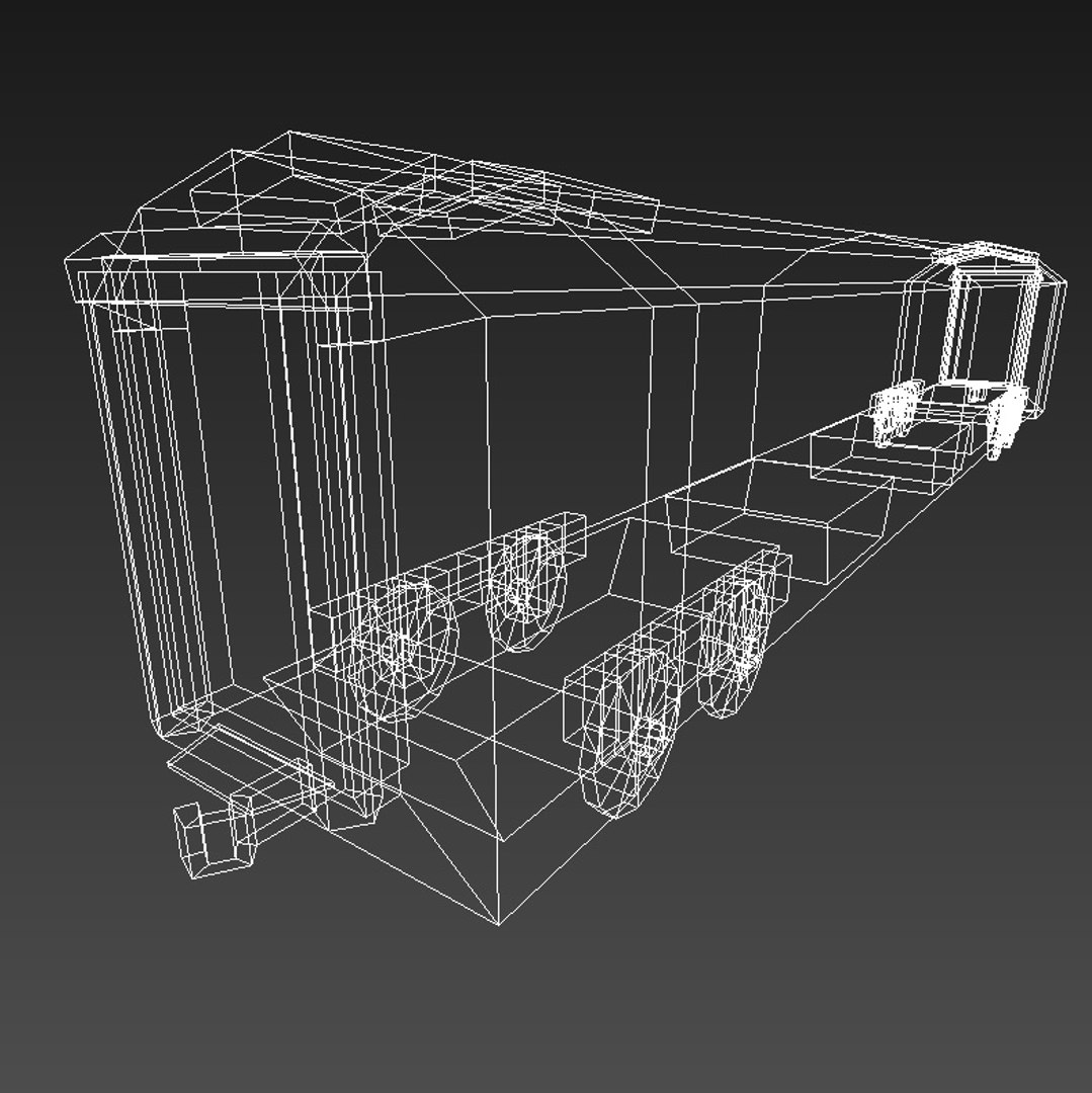 Electricity generator train wagon 3D model - TurboSquid 1463828