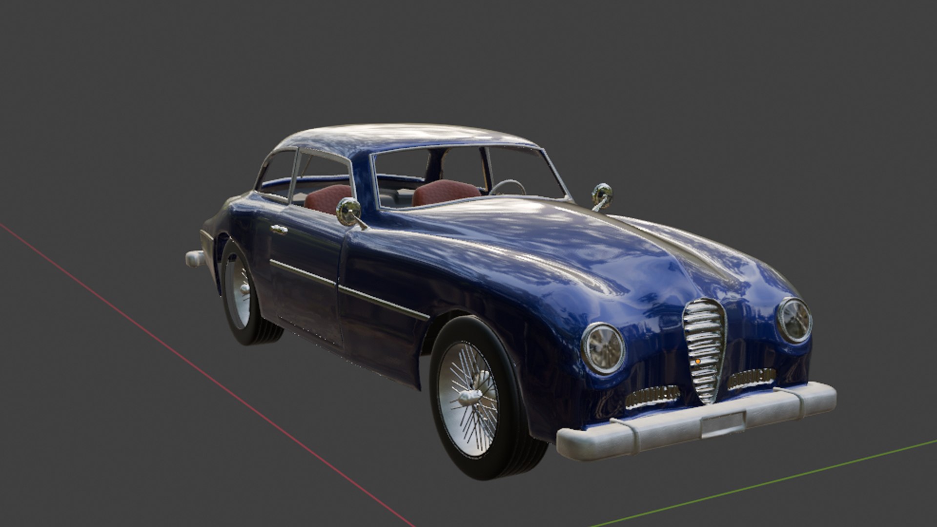 Vintage Car 3D Model - TurboSquid 2398451