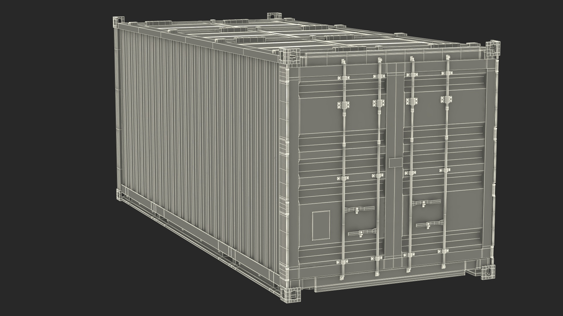 3D Shipping Container Model - TurboSquid 2228922