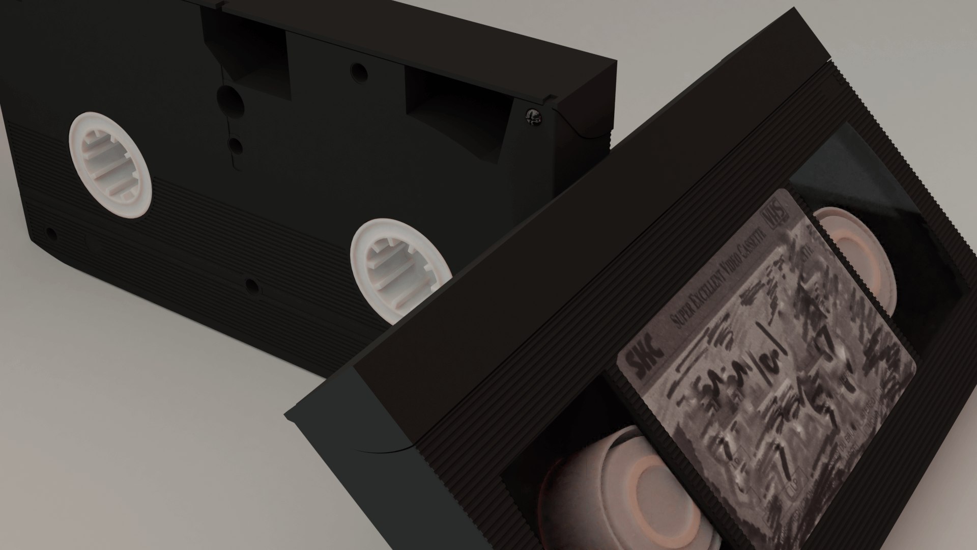 Vhs Cassette 3D Model - TurboSquid 1683186