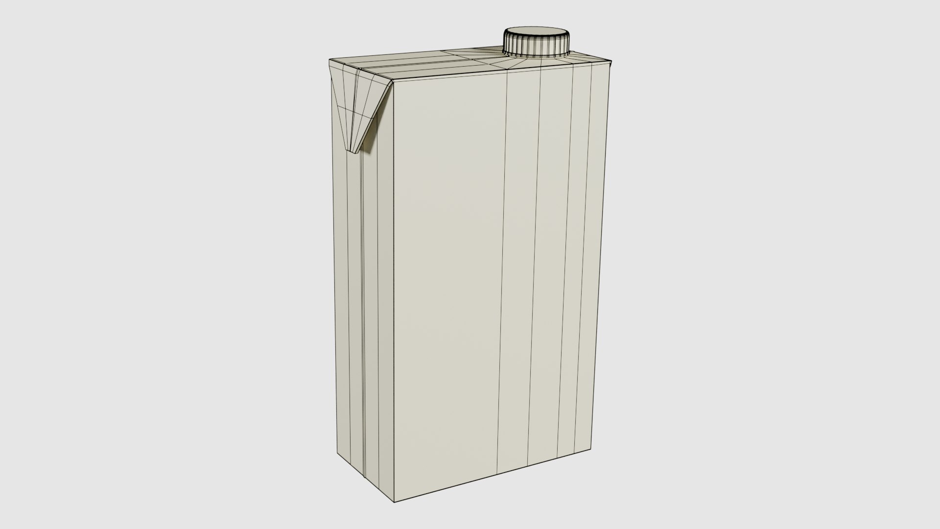 3D Milk Carton - TurboSquid 2301476