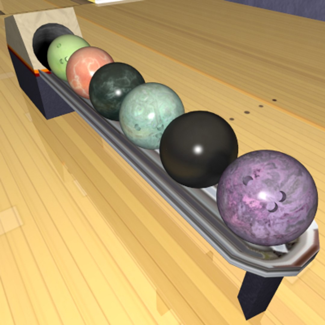 3d Model Bowling Complete