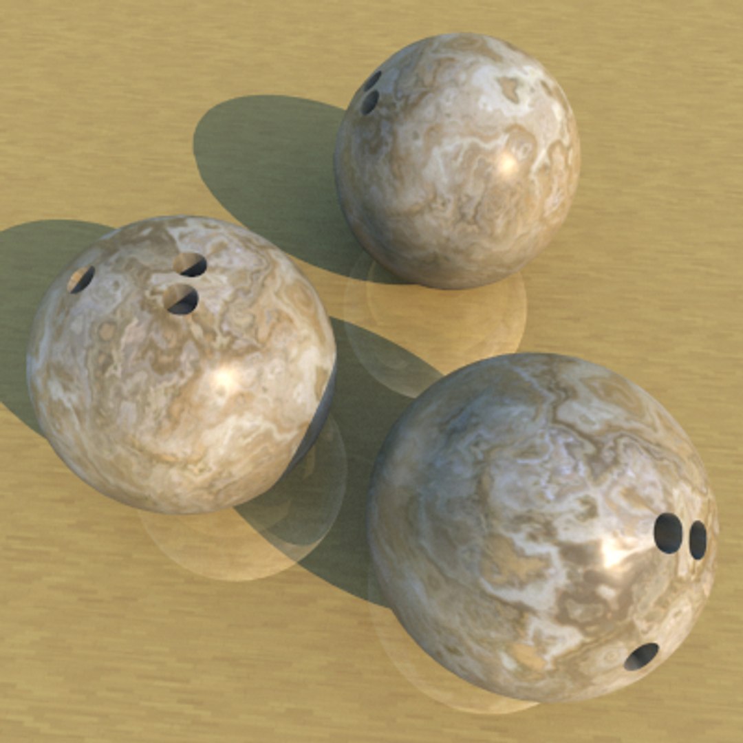 3d model bowling complete