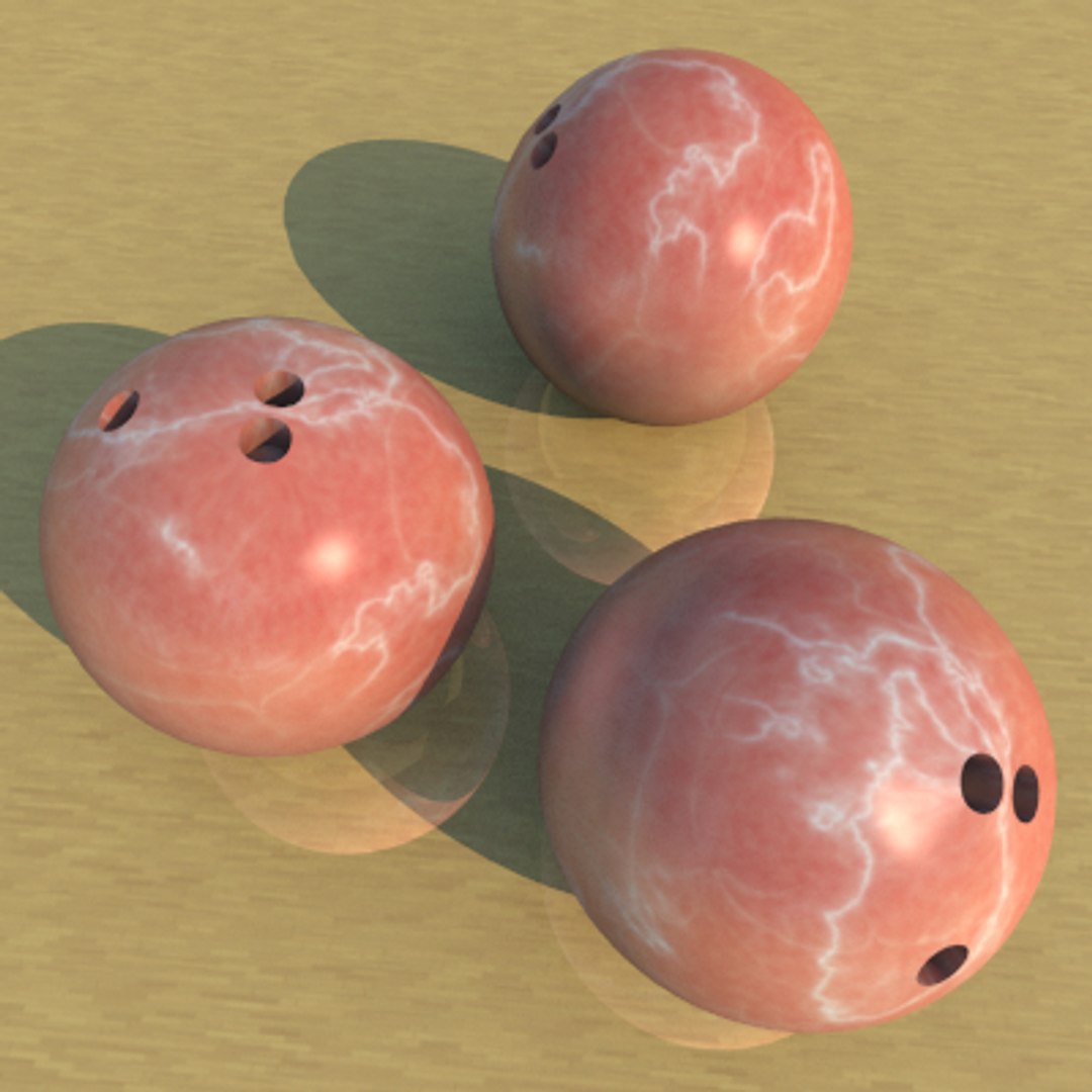 3d model bowling complete