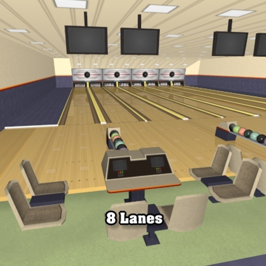 3d Model Bowling Complete