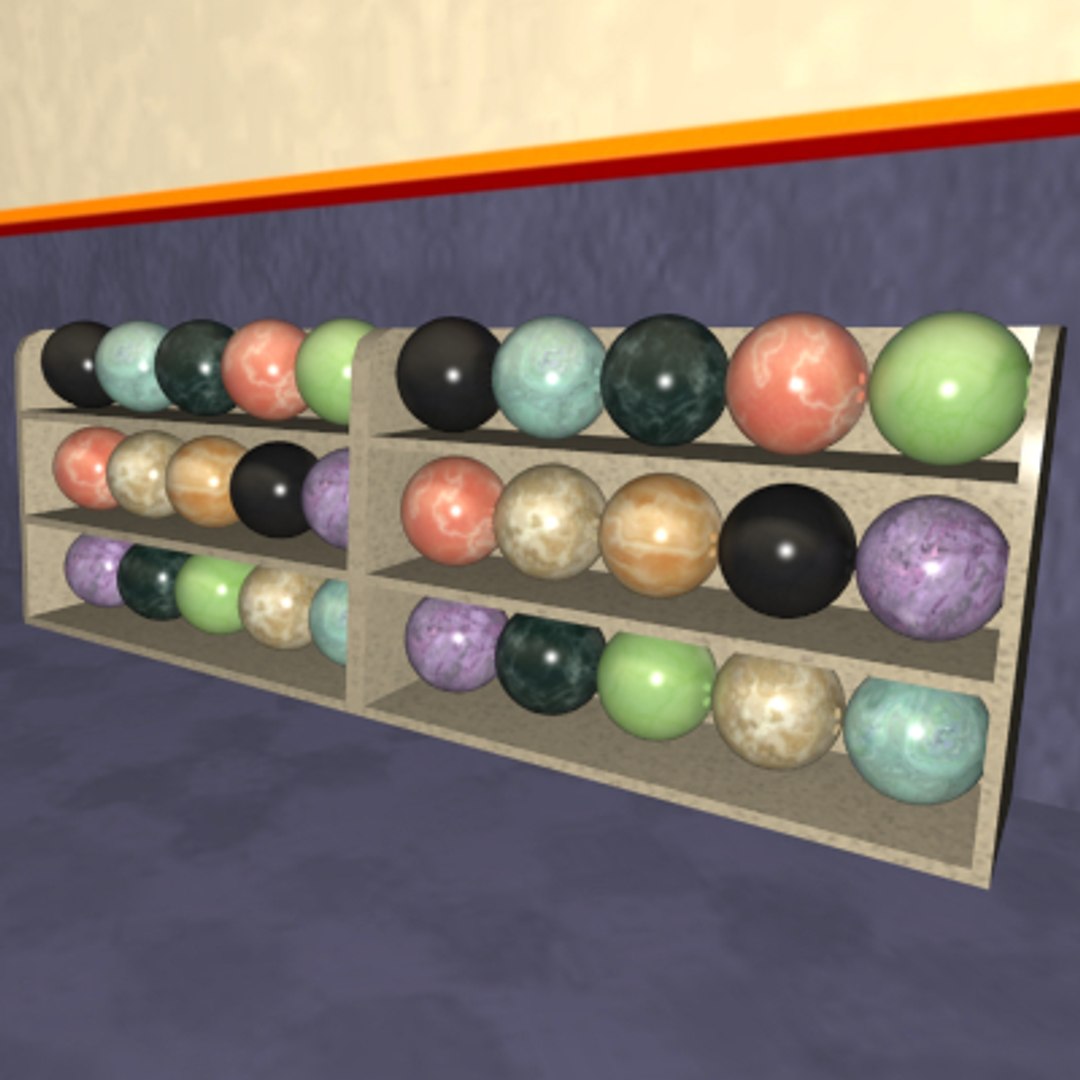 3d Model Bowling Complete