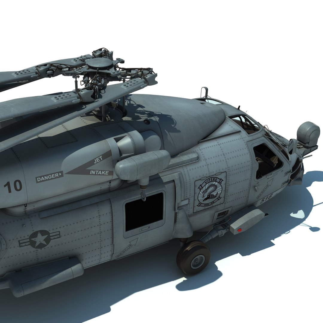 Max Sh-60b Military Helicopter Version