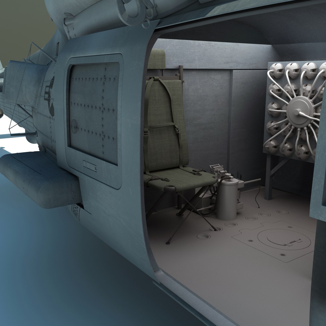 Max Sh-60b Military Helicopter Version