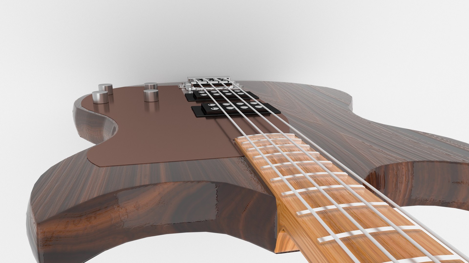 Bass Guitar 3D Model - TurboSquid 1251443