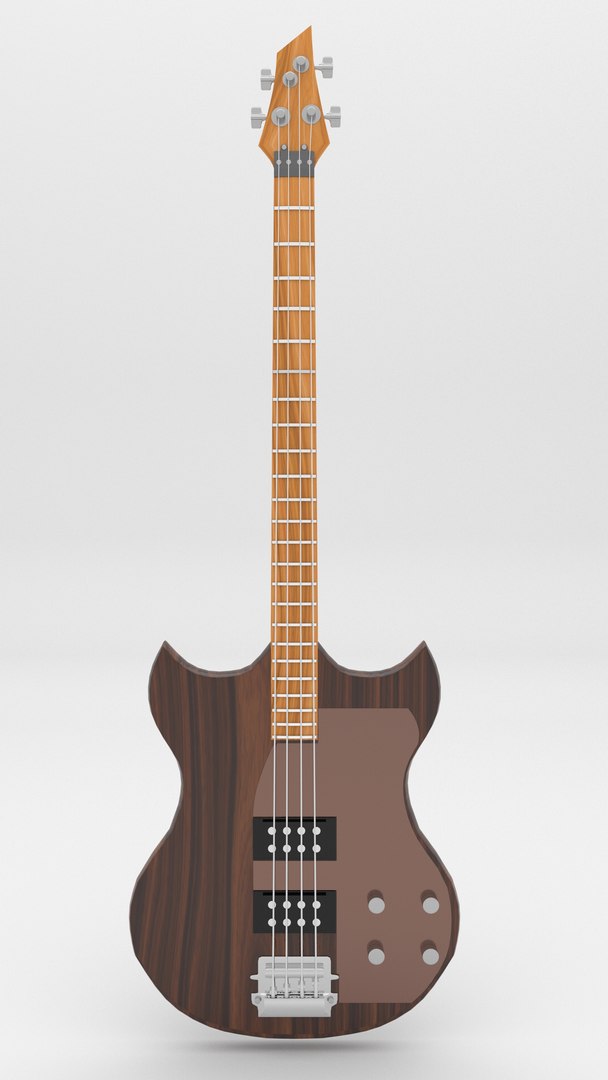 Bass Guitar 3D Model - TurboSquid 1251443