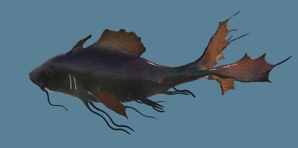 3d tropical fish model