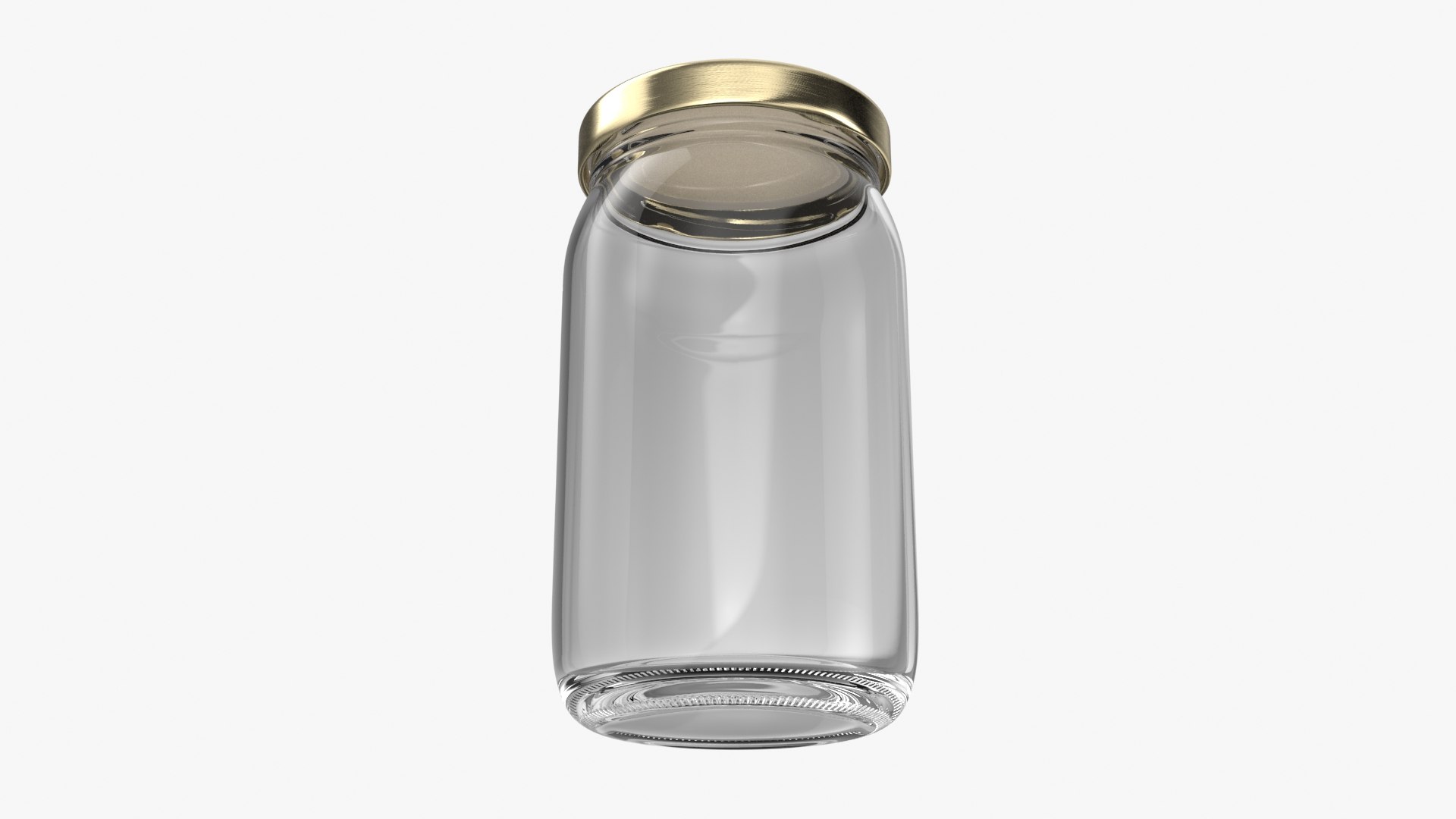3D Glass Jar 03 Model - TurboSquid 2207551
