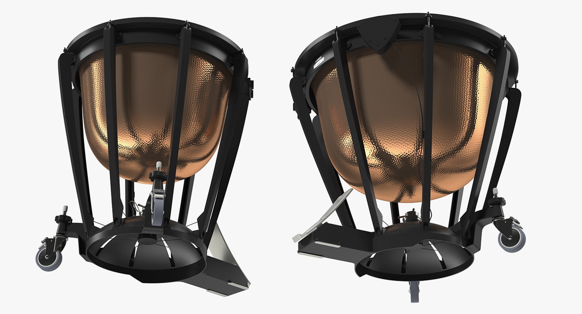 3D yamaha concert timpani set - TurboSquid 1362555