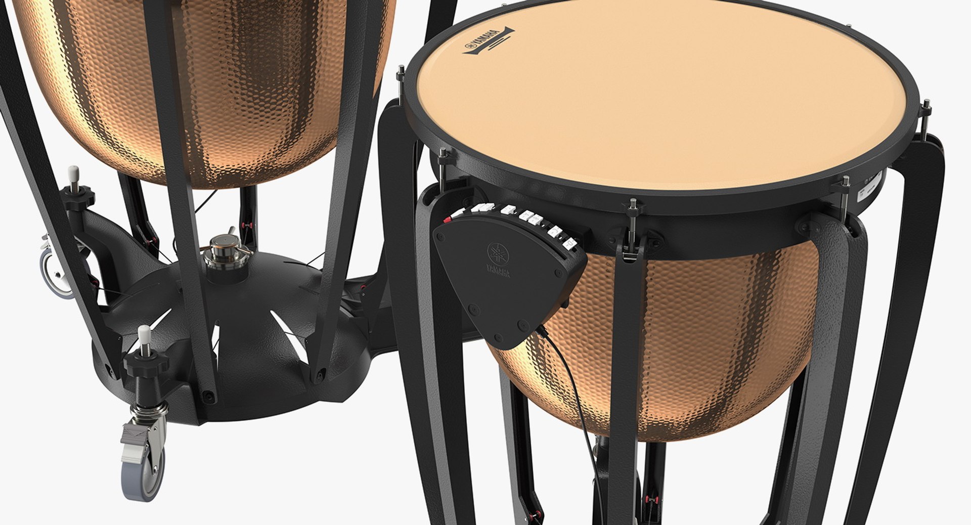 3D yamaha concert timpani set - TurboSquid 1362555