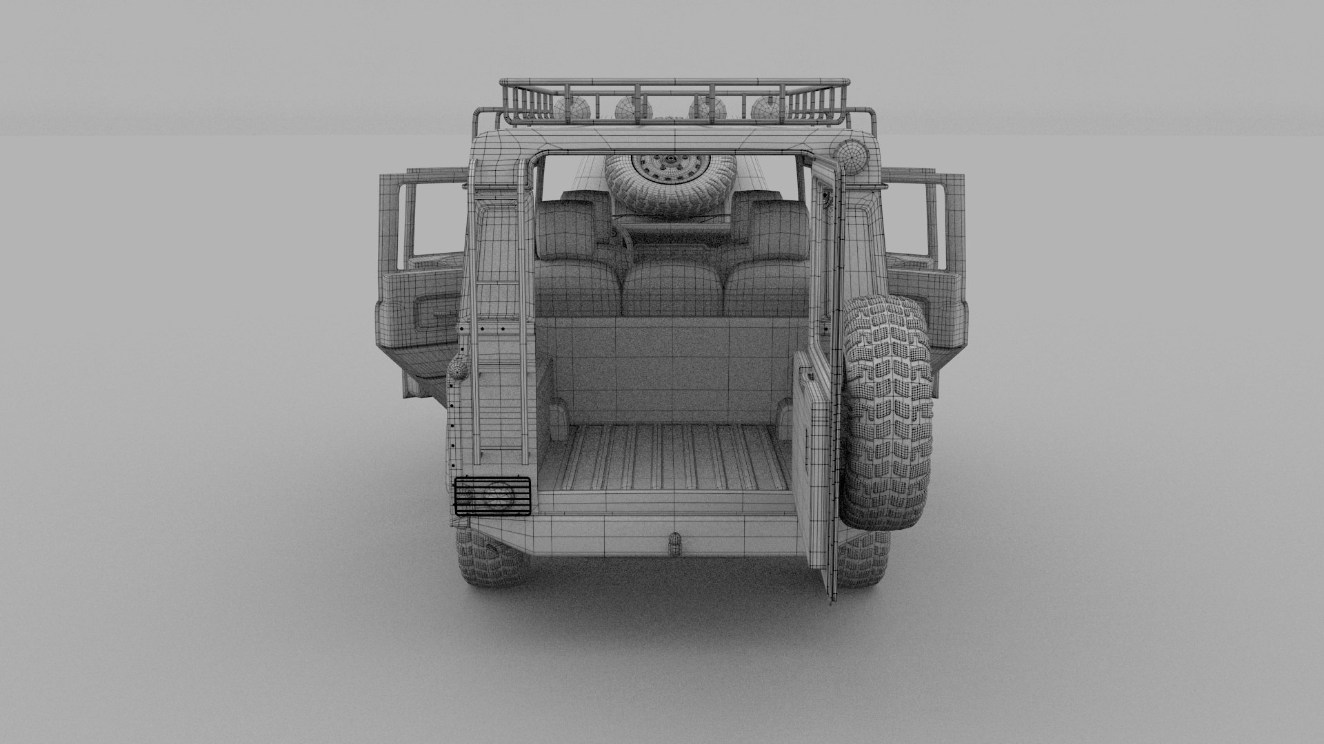 land rover defender 110 3d model