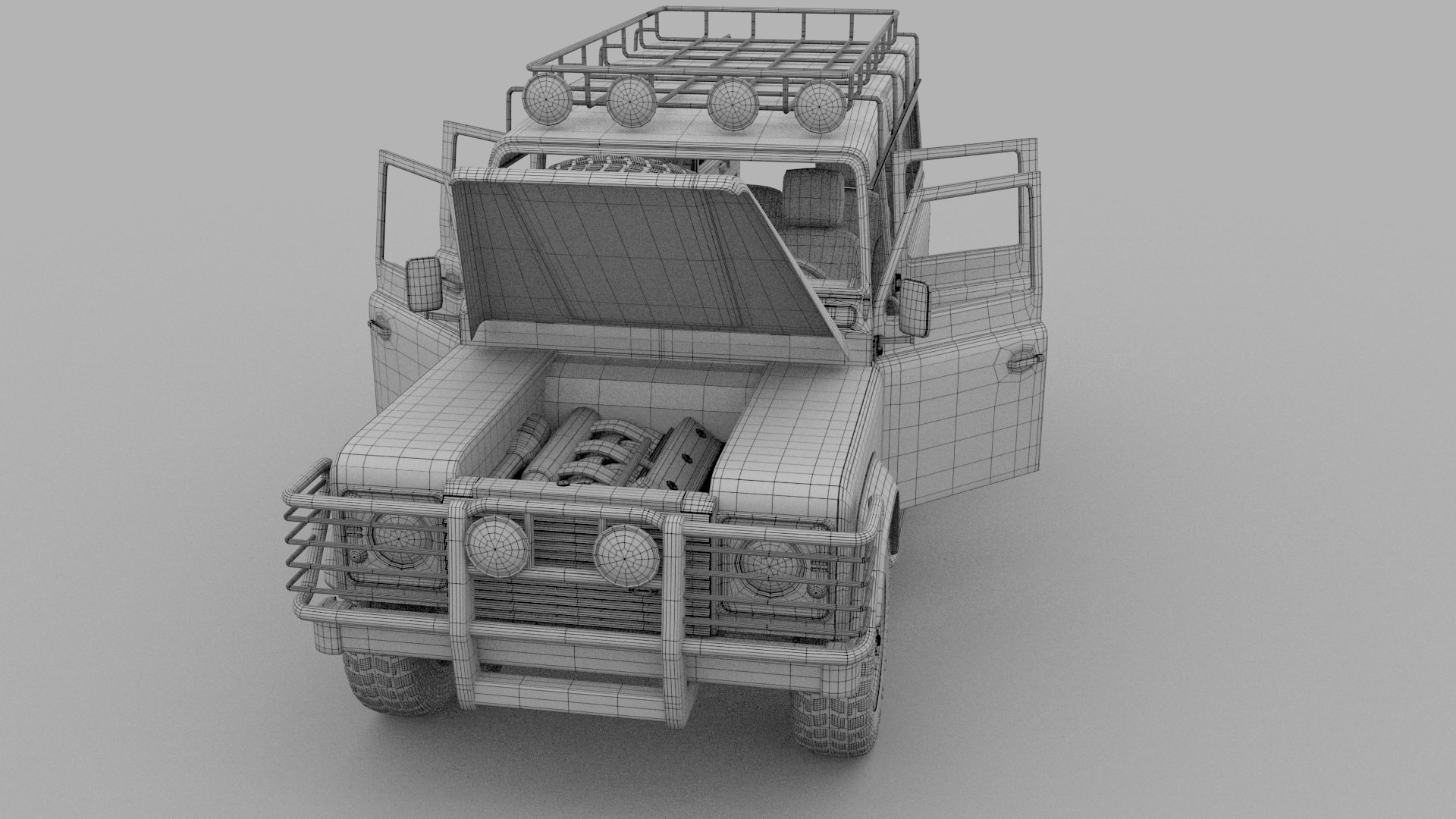 land rover defender 110 3d model