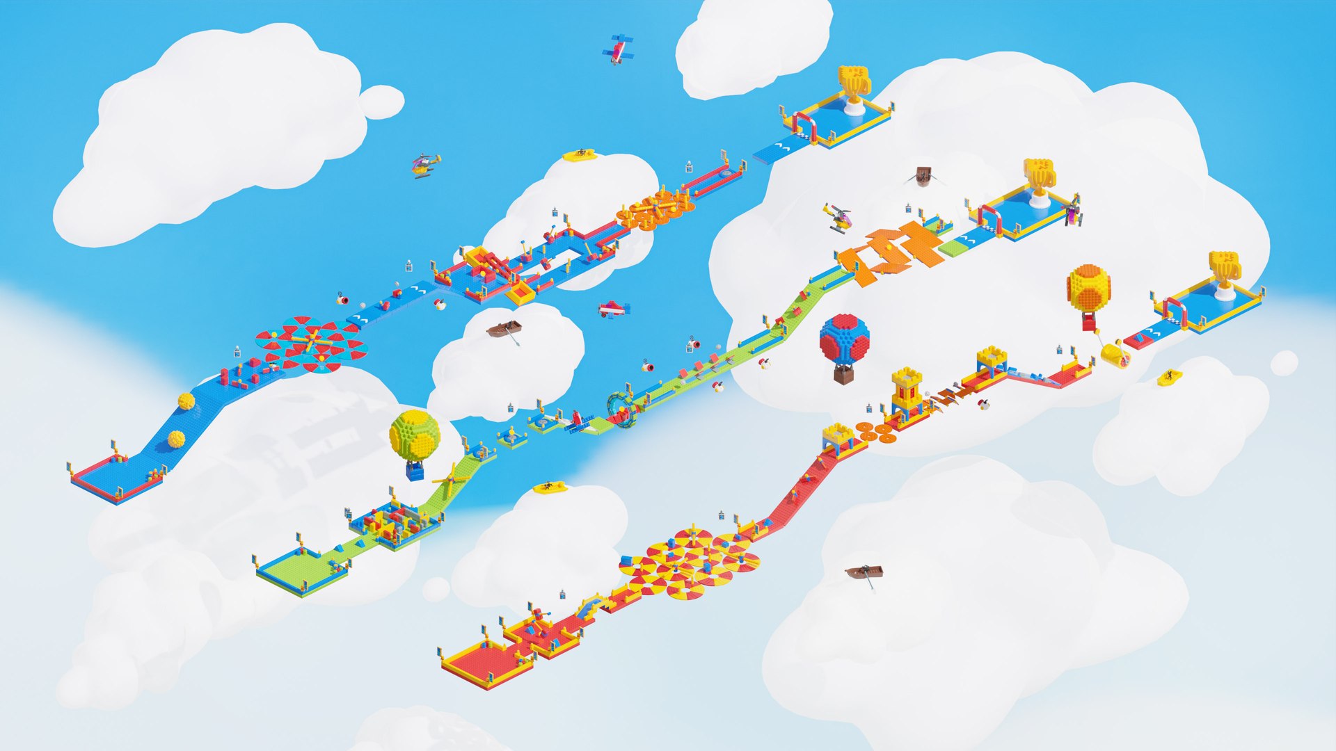 3D Platformer 7 Constructor Model - TurboSquid 2300159